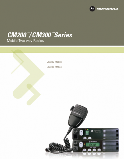 CM200 Radio - EBIPAX Inc. - Mission Critical Solutions – Public Safety ...
